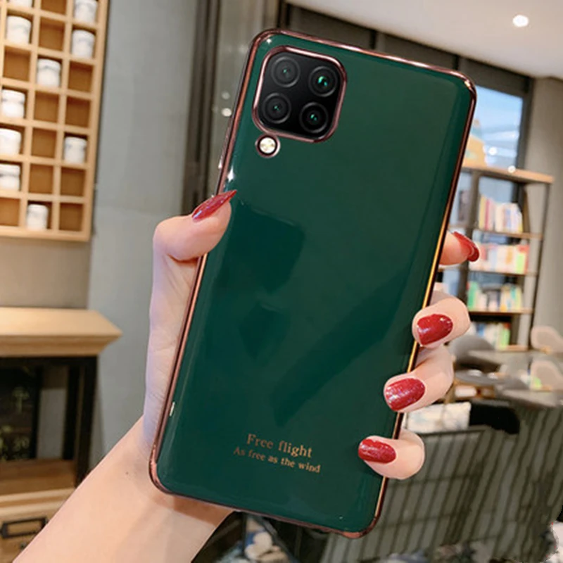 For Cover Huawei P40 Lite Case Huawei P40 Lite Tpu Candy Back Cover For ...