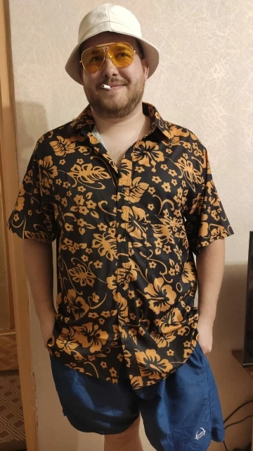 Fear and Loathing in Las Vegas Raoul Duke Shirts Cosplay Costumes ...