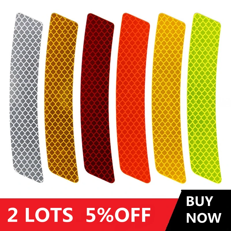 2pcs Bicycle Reflective Sticker MTB Mountain Bike Protect Frame Protect ...