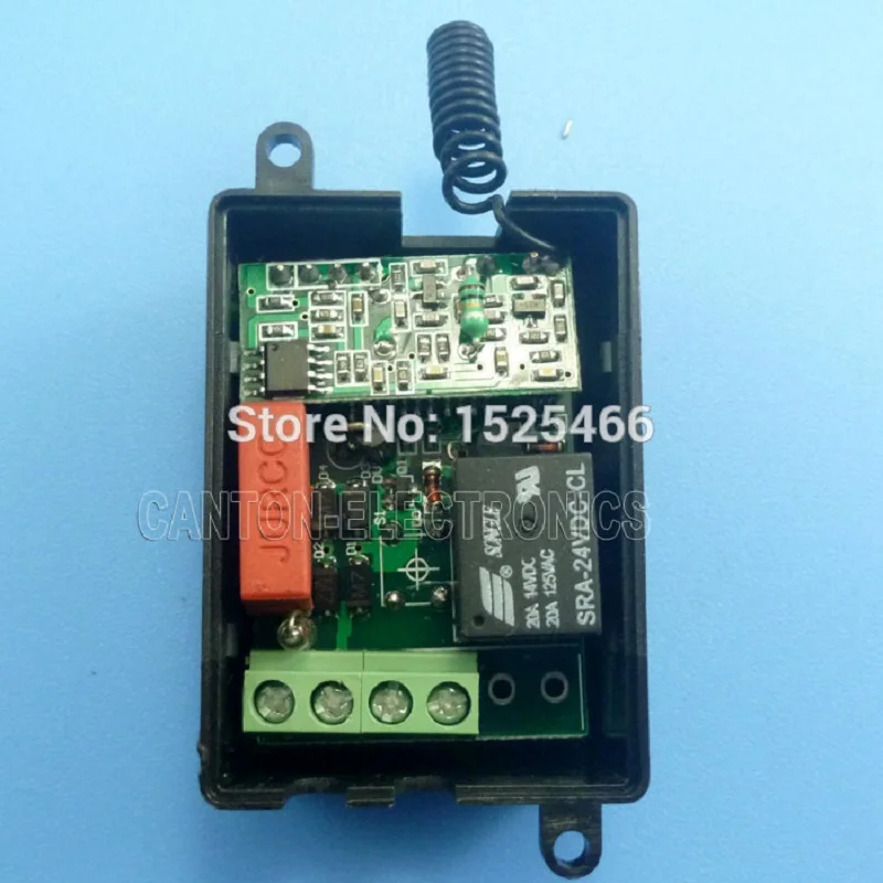 220V-433Mhz-AC-Wireless-RF-Relay-Switch-Learning-Code-Receiver-For ...