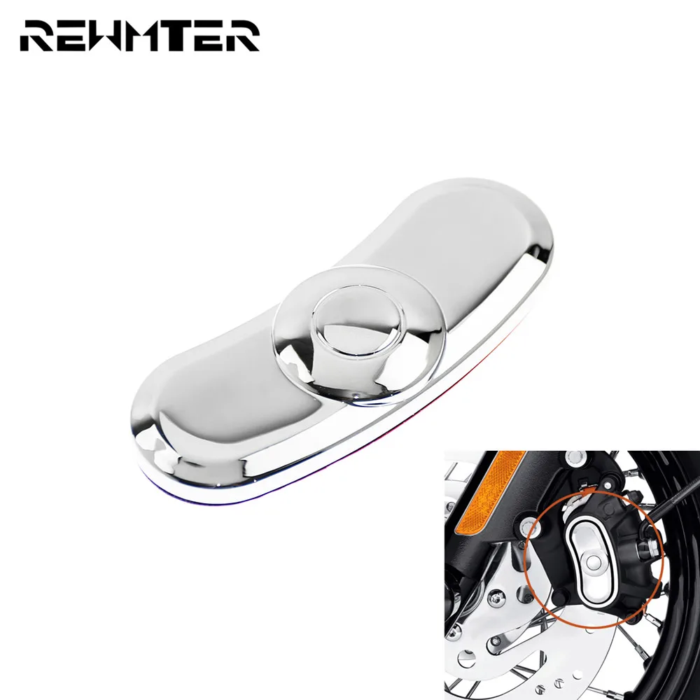Motorcycle-Chrome-Brake-Caliper-Insert-Sticker-Front-Rear-For-Harley ...