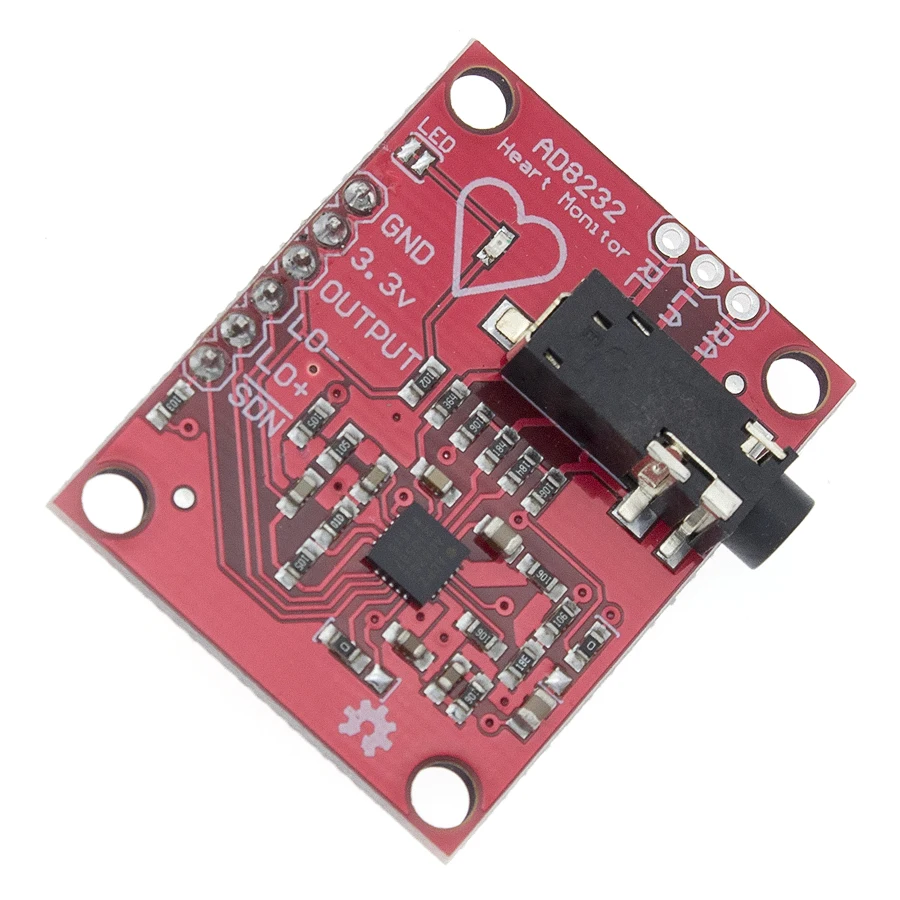 Generic AD8232 Ecg Module AD8232 Ecg Measurement Pulse Heart Ecg ...