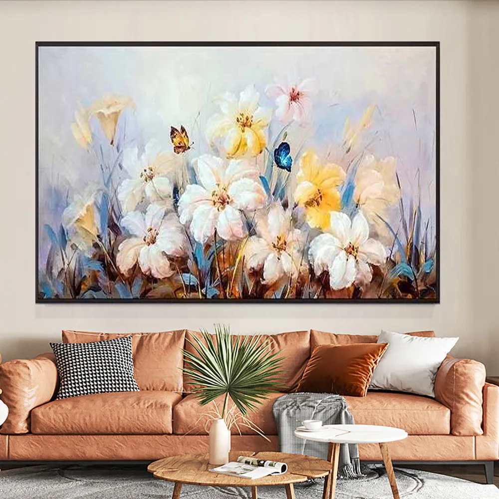 Easy Hand Painted Flowers