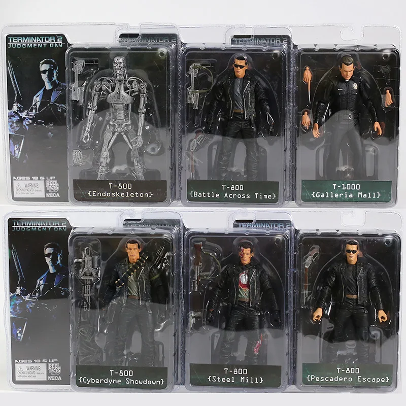 NECA-The-Terminator-Action-Figure-Cole-o-Toy-T-800-Schwarzenegger-T ...