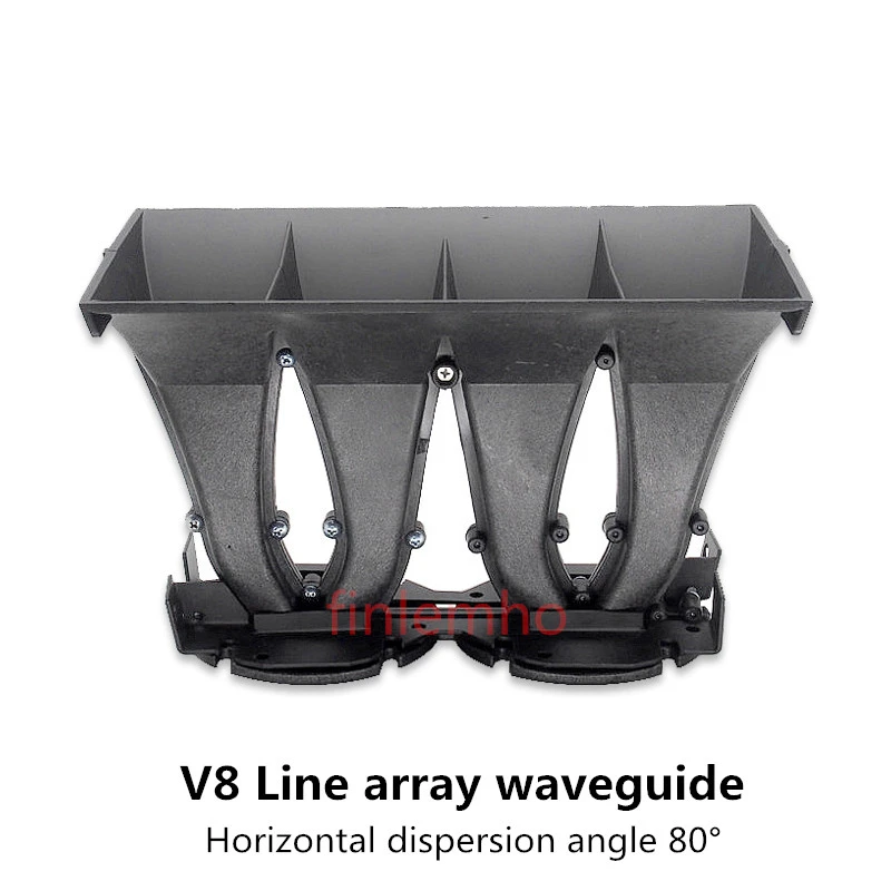 V8 Line Array DJ Speaker Tweeter Horn 2x1.4 Inch Throat For Public ...