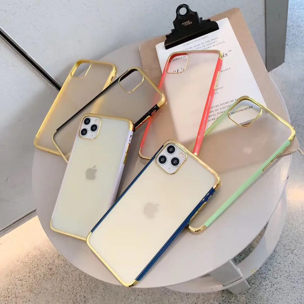 Carcasa templada simple a prueba de golpes para apple iPhone X XR XS ...