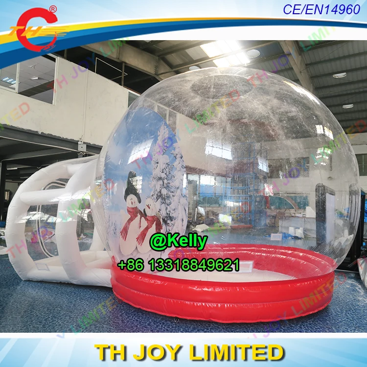 Free Door Shipping Inflatable Snow Globe for Sale, Commercial ...