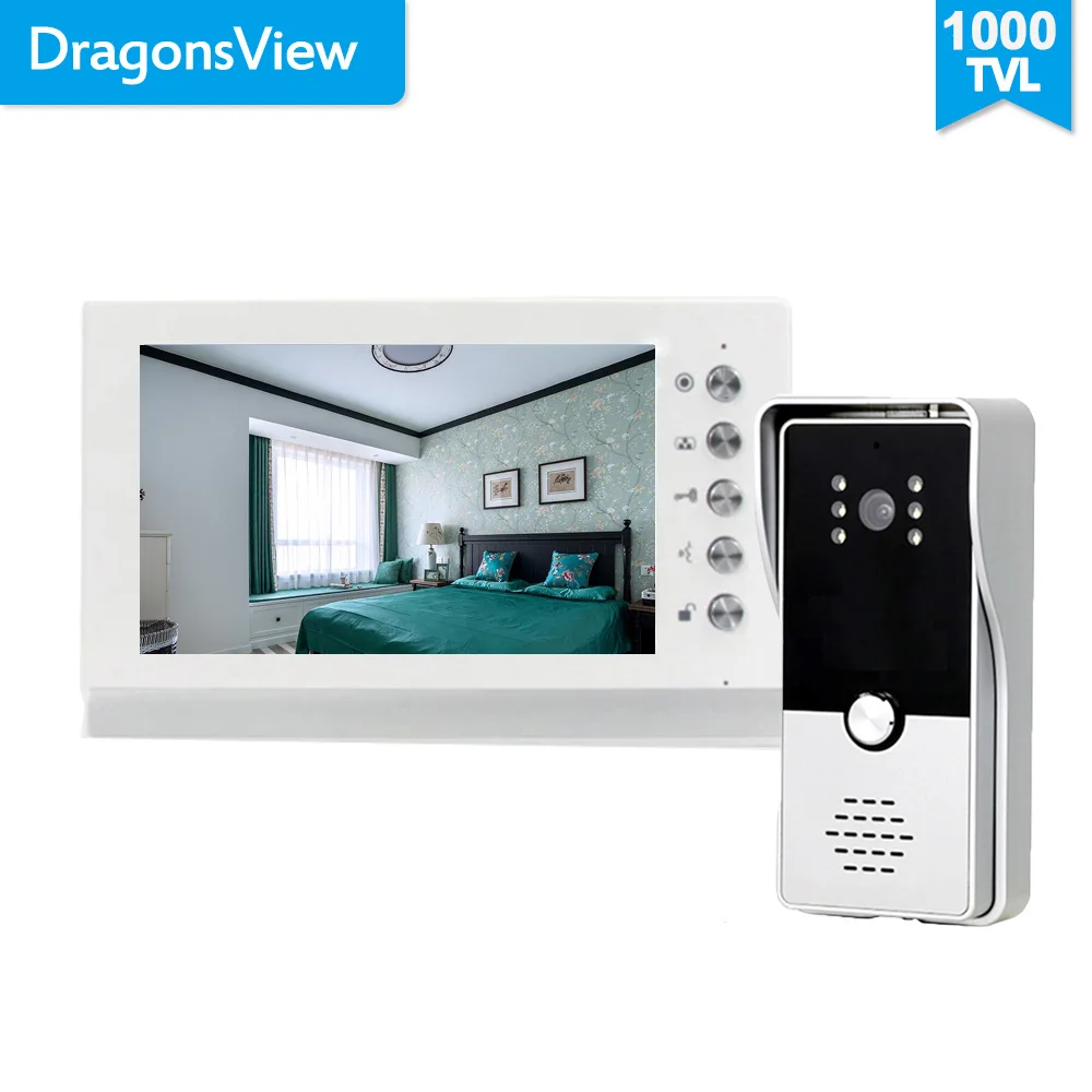 Dragonsview-7-Inch-Video-Door-Phone-Doorbell-Intercom-System-with ...