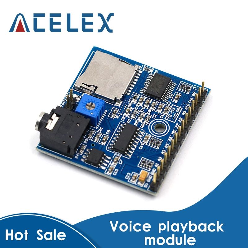 1Pcs Voice Playback Module MP3 Music Player Voice Prompts Board ...