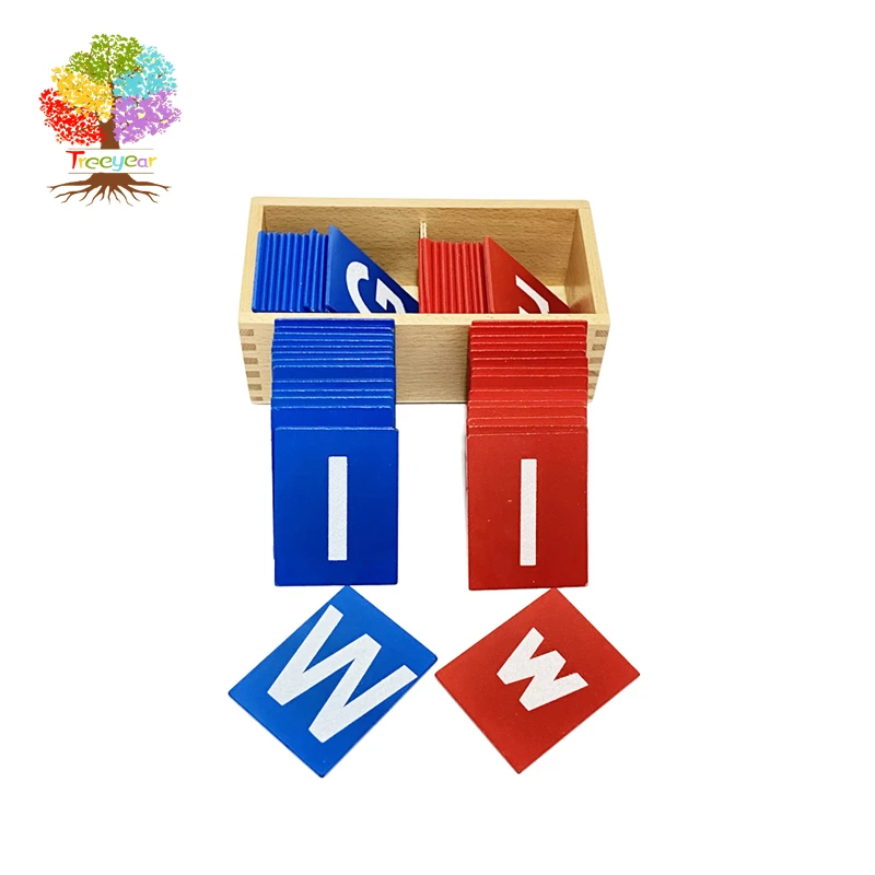 Treeyear Sandpaper Alphabet Board Montessori Toy Montessori Educational ...