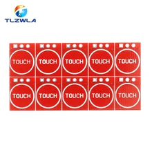 10PCS/LOT NEW TTP223 Touch Button Module Capacitor Type Single Channel ...