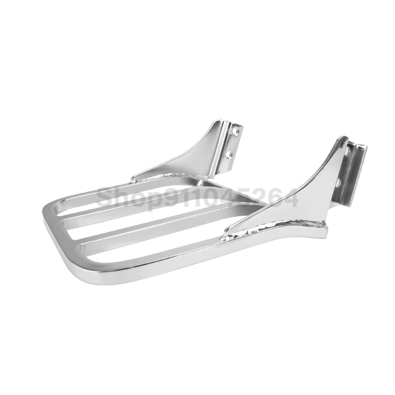 Harley Luggage Rack Softail Chrome | Harley Motorcycle Luggage Rack ...