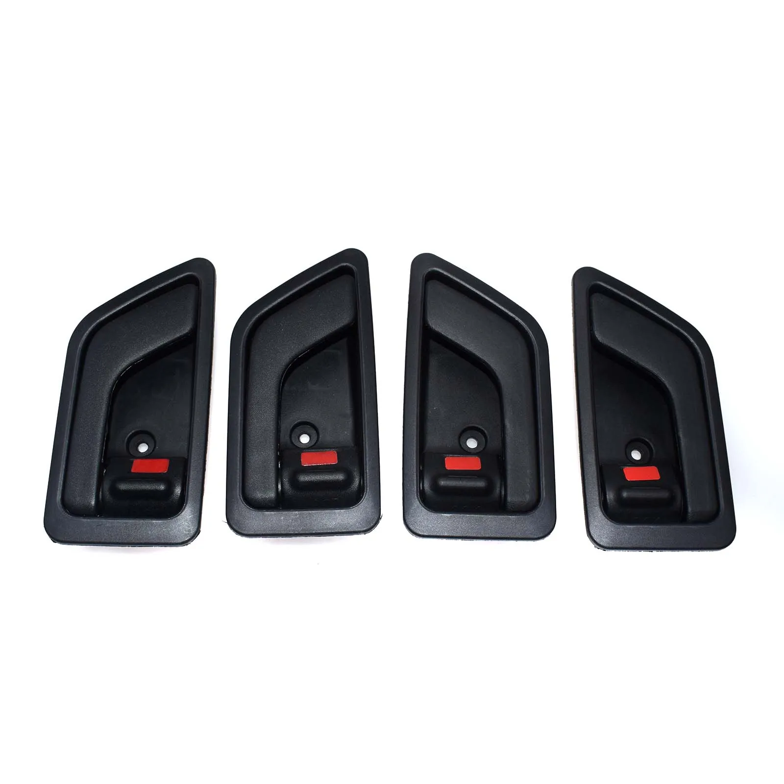 Внутренняя хромированная/черная дверная ручка, передняя, задняя, левая ...