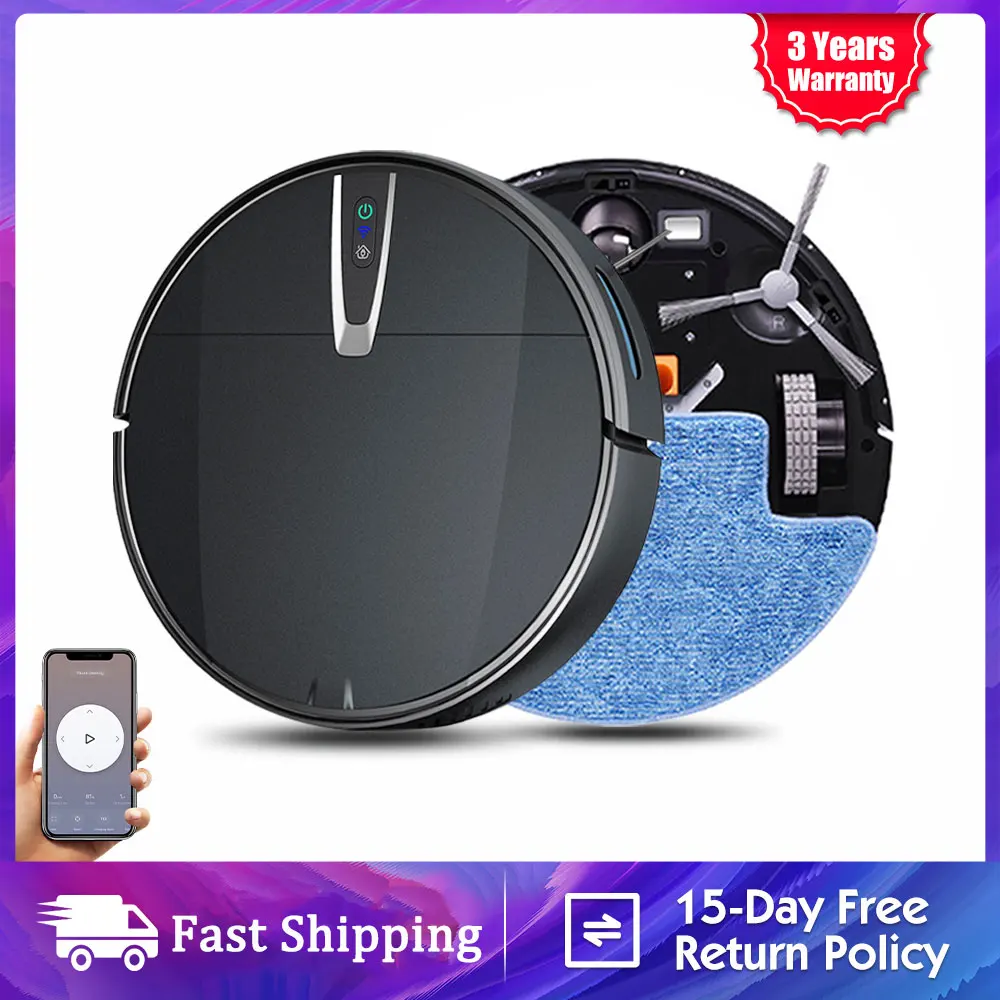 3800PA-Robot-Vacuum-Cleaner-Smart-Remote-Control-Wireless-Auto-Recharge ...