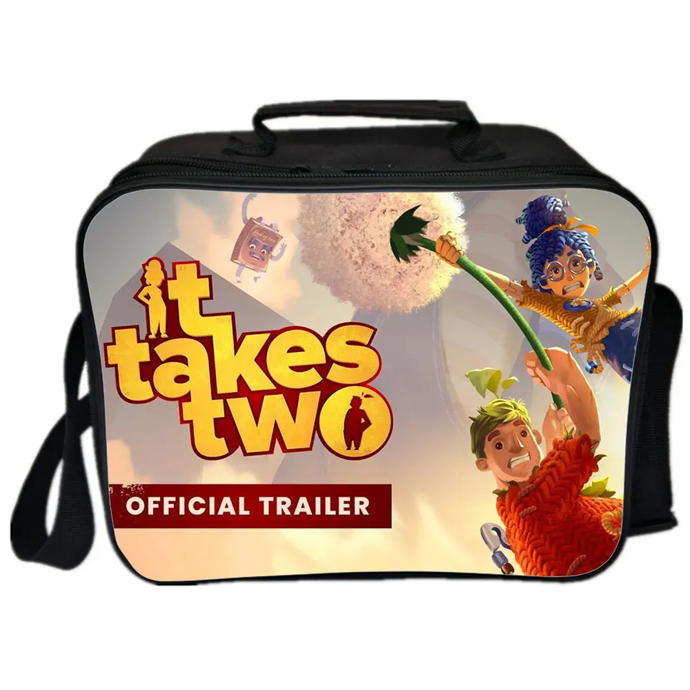 It Take Two Lunch Bag School Lunch Box Students Game Cosplay Fashion ...