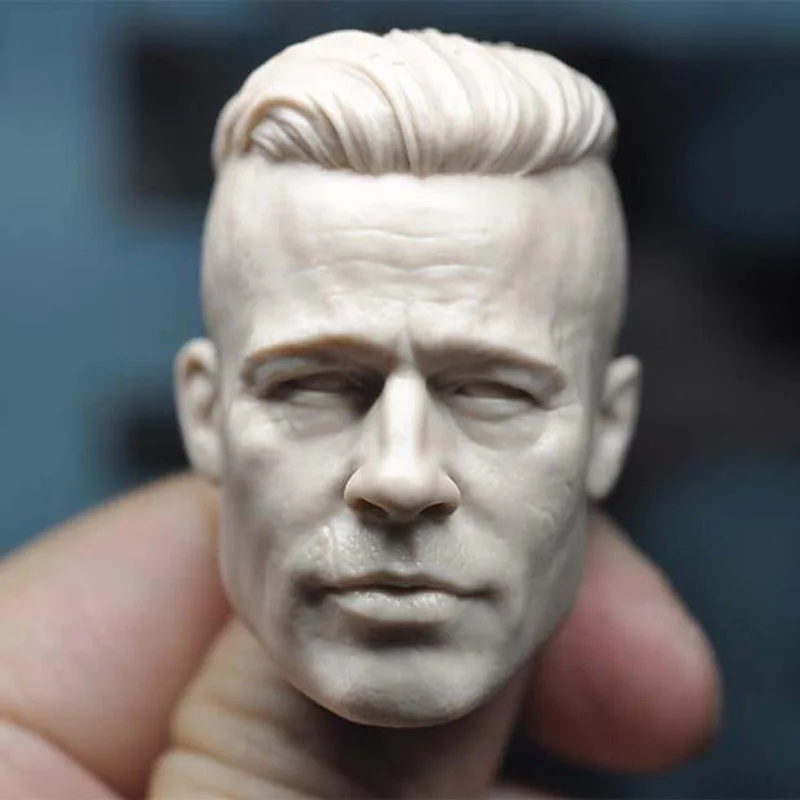 Brad Pitt Fury Muscle