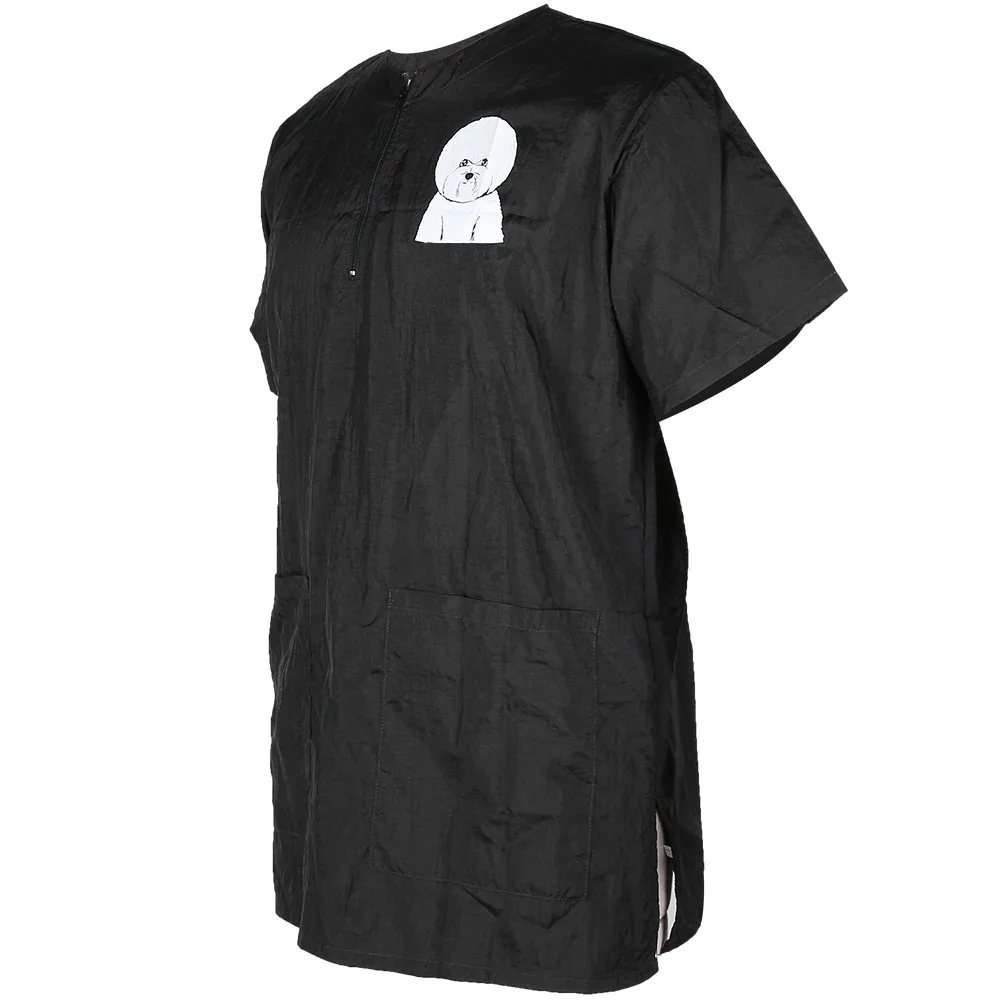 Pet-Grooming-Overalls-Hair-Stylist-Grooming-Smocks-Haircut-Cape-Barber ...