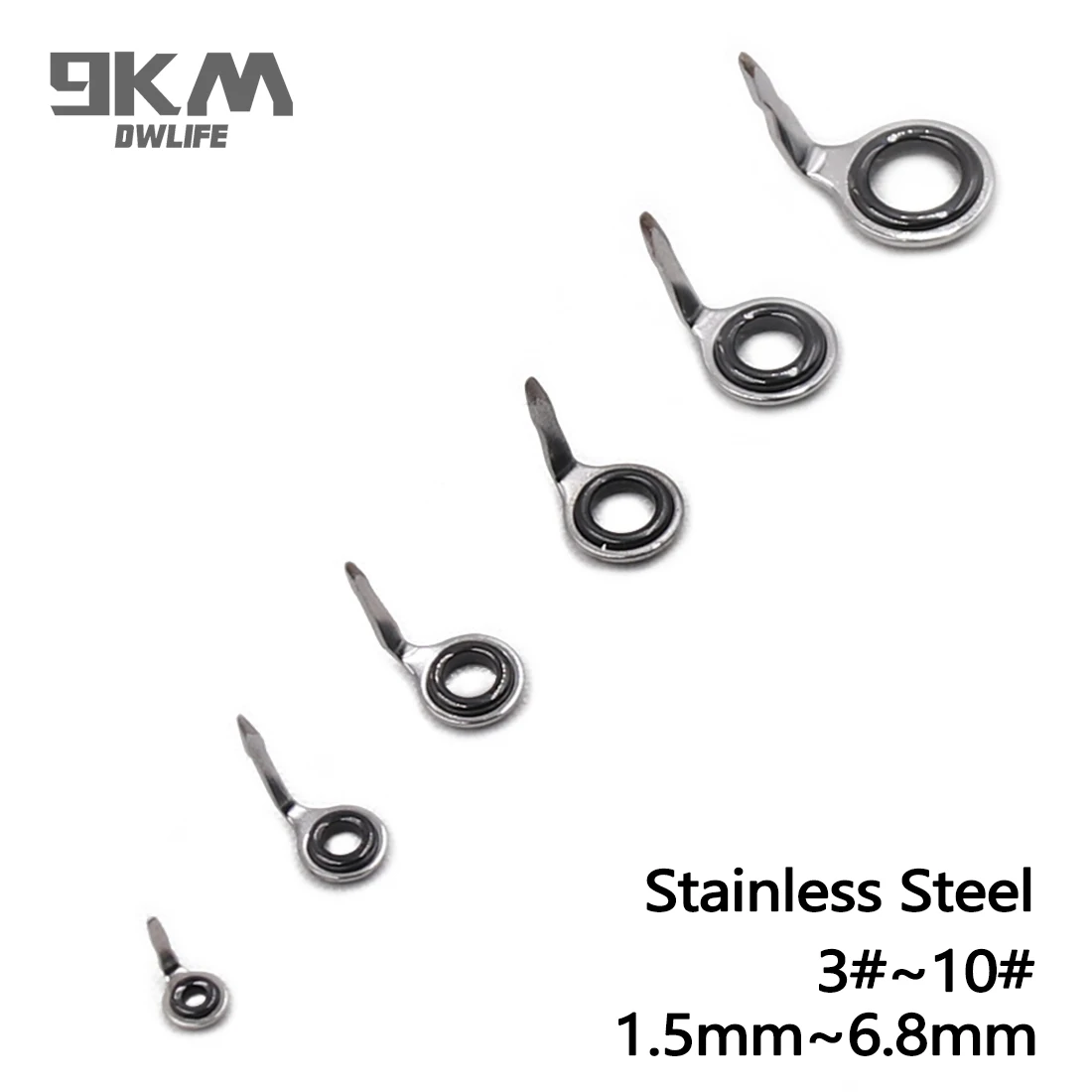 Fishing-Rod-Guides-Stainless-Steel-5-10Pcs-Rod-Building-Repair-Kit ...
