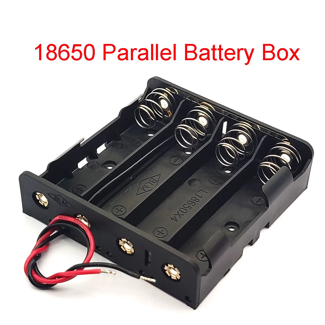 New 18650 Parallel Battery Box 18650 Power Bank Cases 4 18650 Battery ...