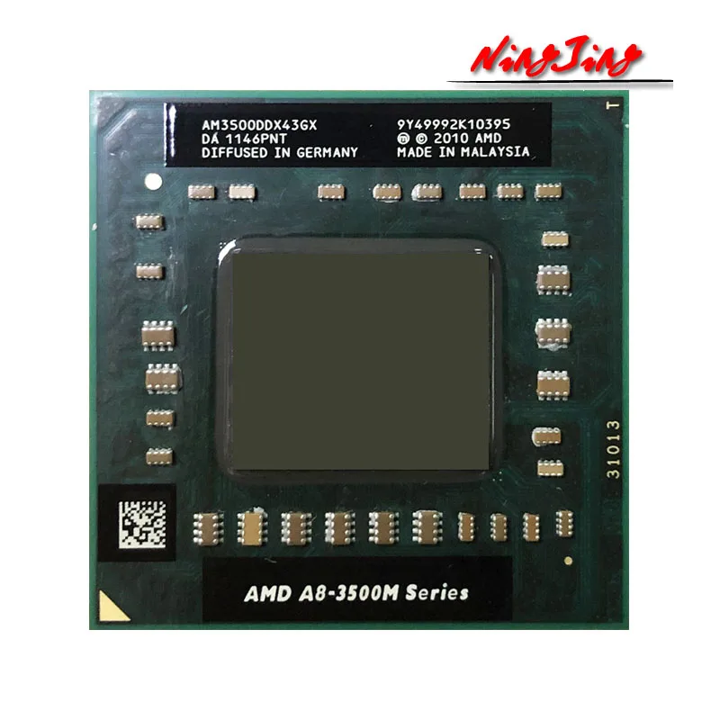 Amd A8-series A8-3500m A8 3500m 1.5 Ghz Quad-core Quad-thread Cpu Processor Am3500ddx43gx Socket ...