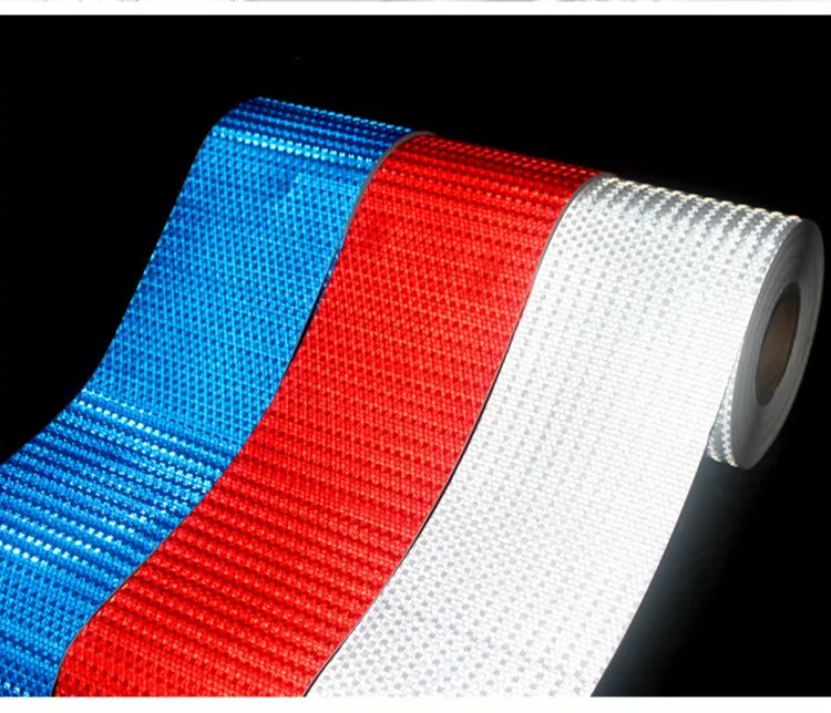 Warning Tape Strip Stickers Warning Light Reflector Protective Sticker ...