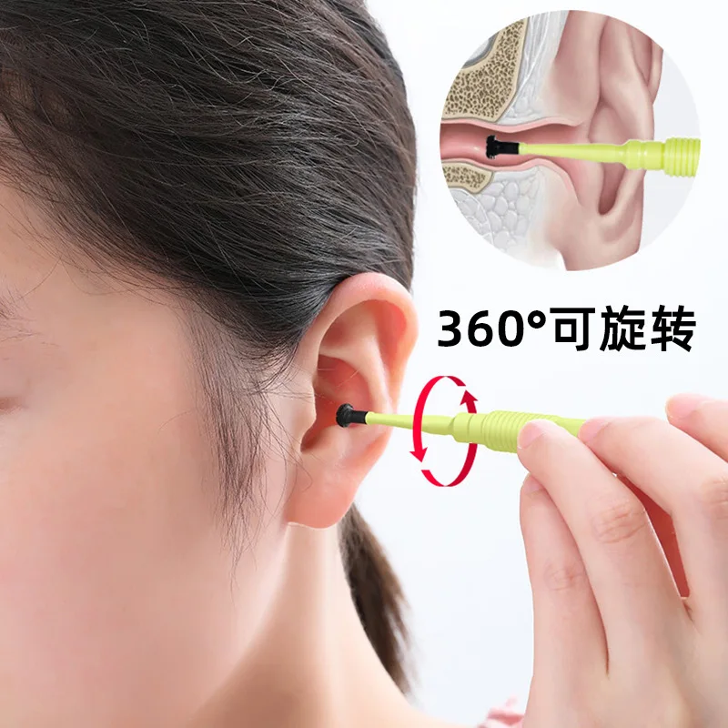 Japan Imported Ear Cleaner, Easy Ear Wax Remover, Spiral Earwax Cleaner ...