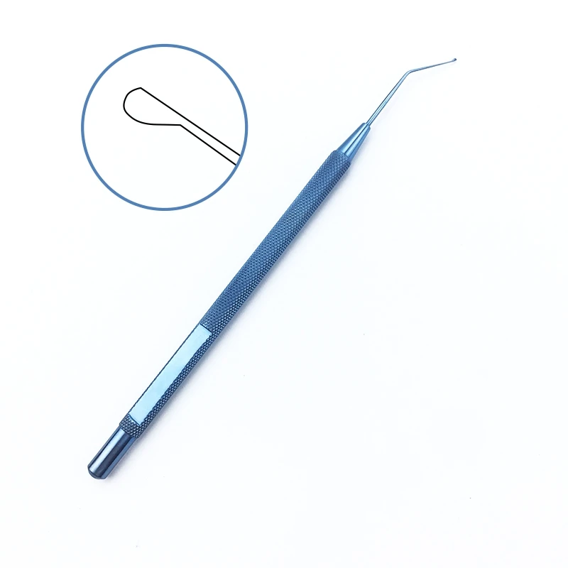 Gancho oftálmico phaco picador seco, manipulador de núcleo oftálmico ...