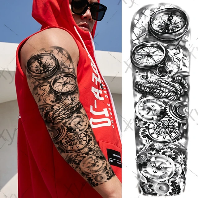Time Sleeve Tattoos