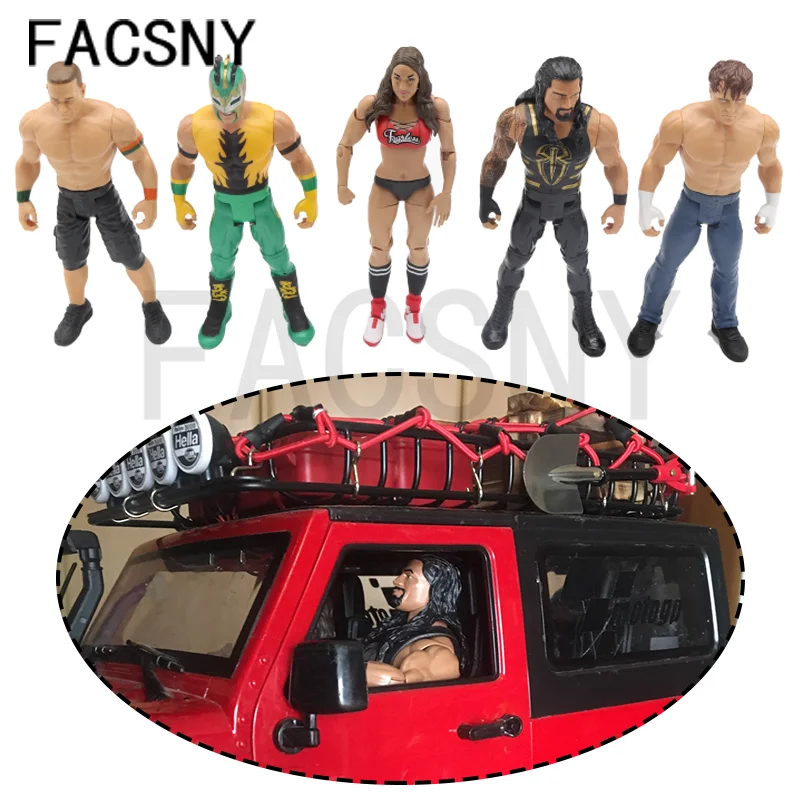 Action Figure Scale Garage Driver Doll for 1/10 RC Crawler TRX4 TRX6 ...