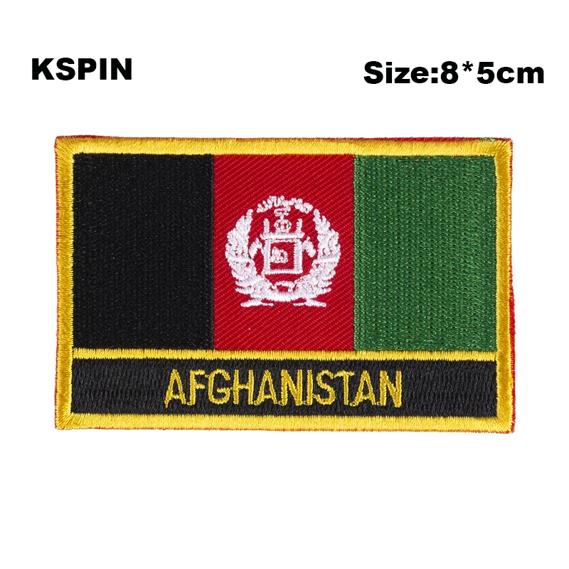 Afghanistan-Rectangular-Shape-Flag-patches-embroidered-flag-patches ...