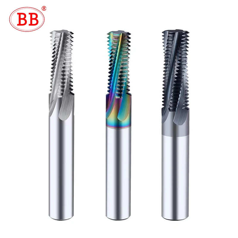 Bb Thread Mill Coated Solid Carbide Full Tooth Iso Inch Pitch Nano ...