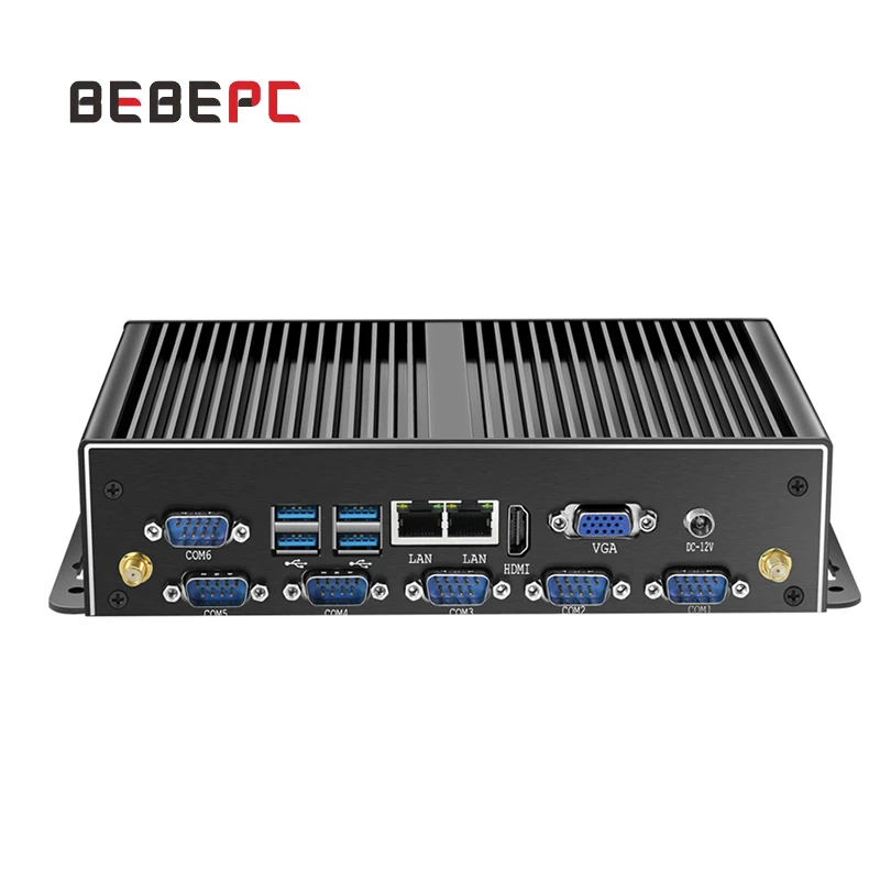 Bebepc Mini Industrial Pc Fanless Core I7 I5 4200u Celeron 2955u Hd ...