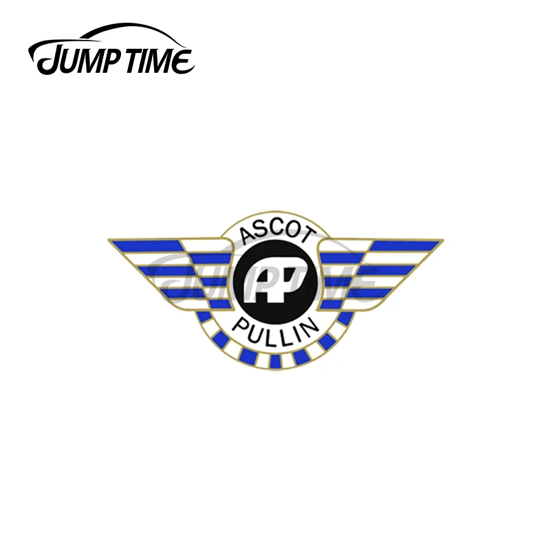 Jump Time 13 X 6cm For Ascot Pullin Motorcycles Car Sticker Motorcycle ...