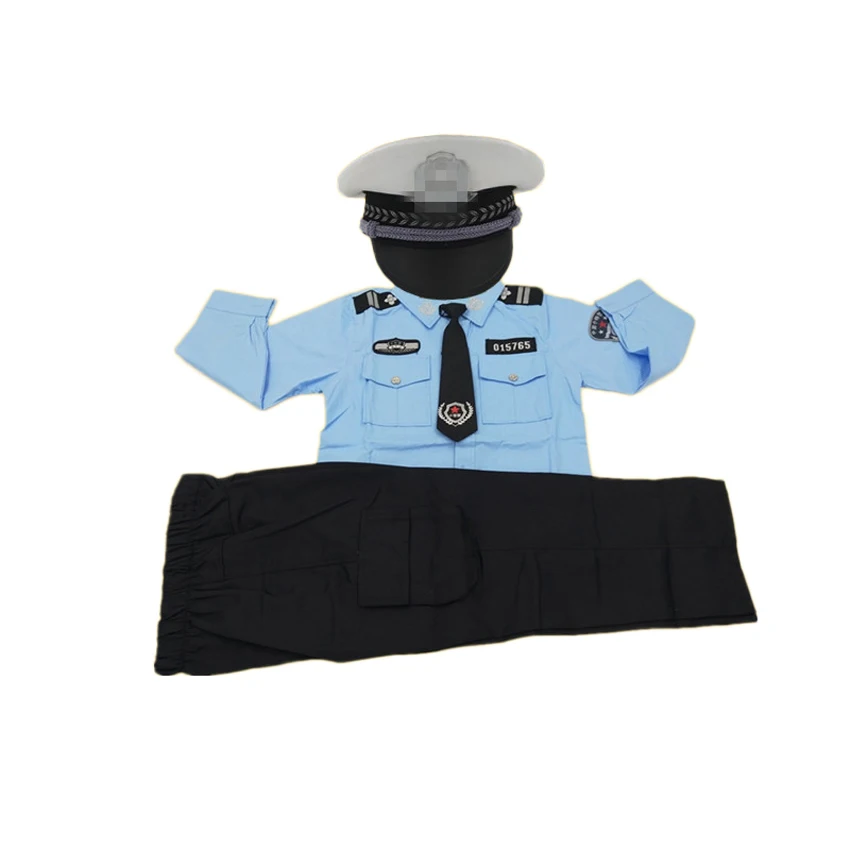 Police Woman Costume For Kids