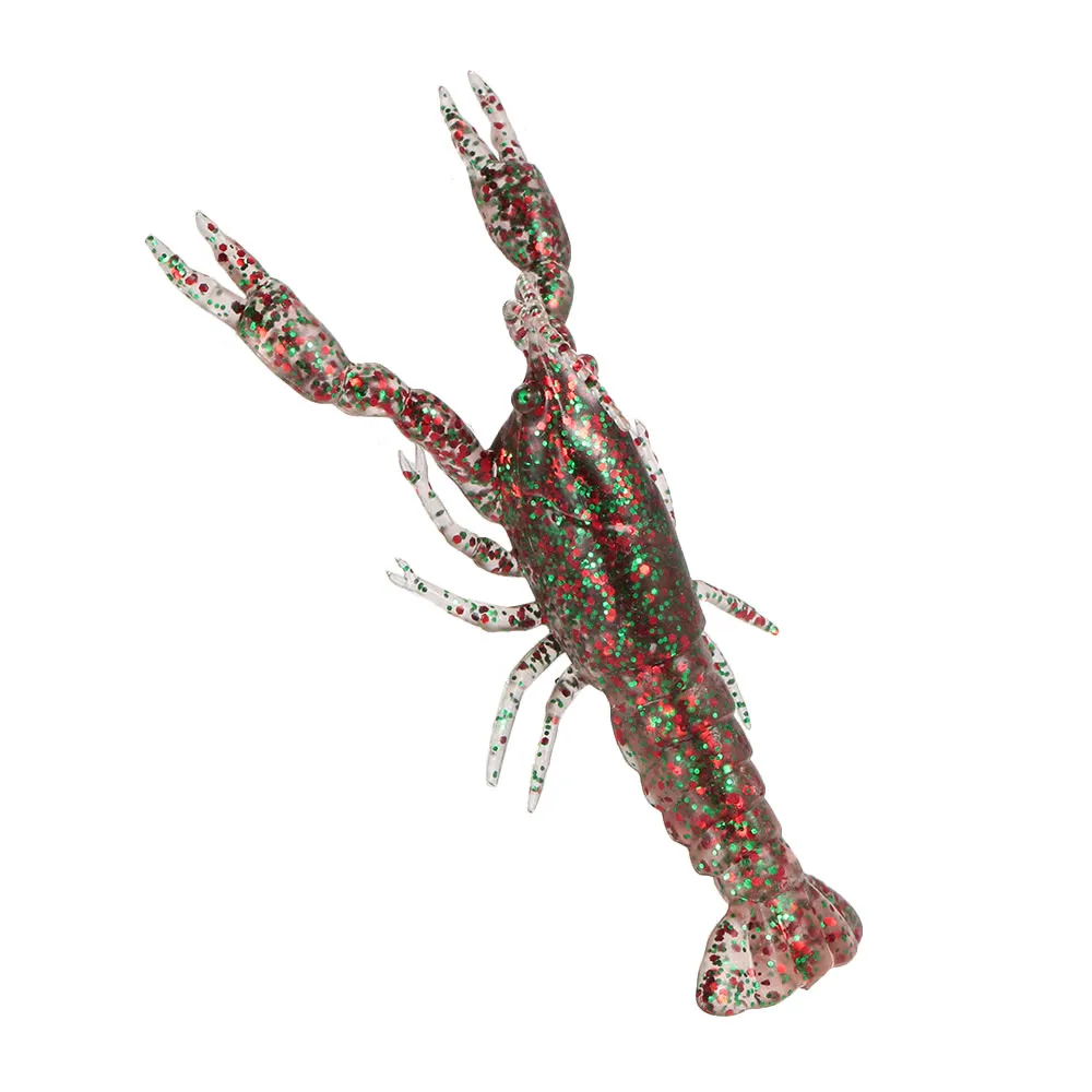 12cm/19g Soft Crawfish Shrimp Lobster Claw Bait Artificial Lure Bait ...