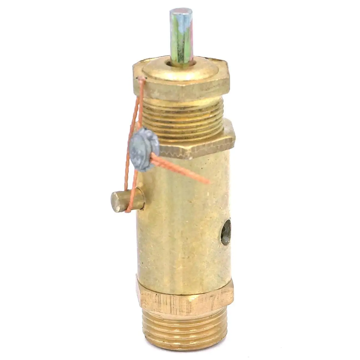 3/8" Bsp Male Thread 100 Psi Brass Air Compressor Safety Relief Valve ...