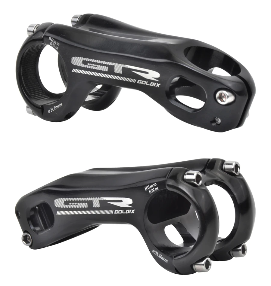 WYJW Bicycle Stem Road Bike 20 Degree Rise Stem Bicycle 60mm 80mm Stem ...