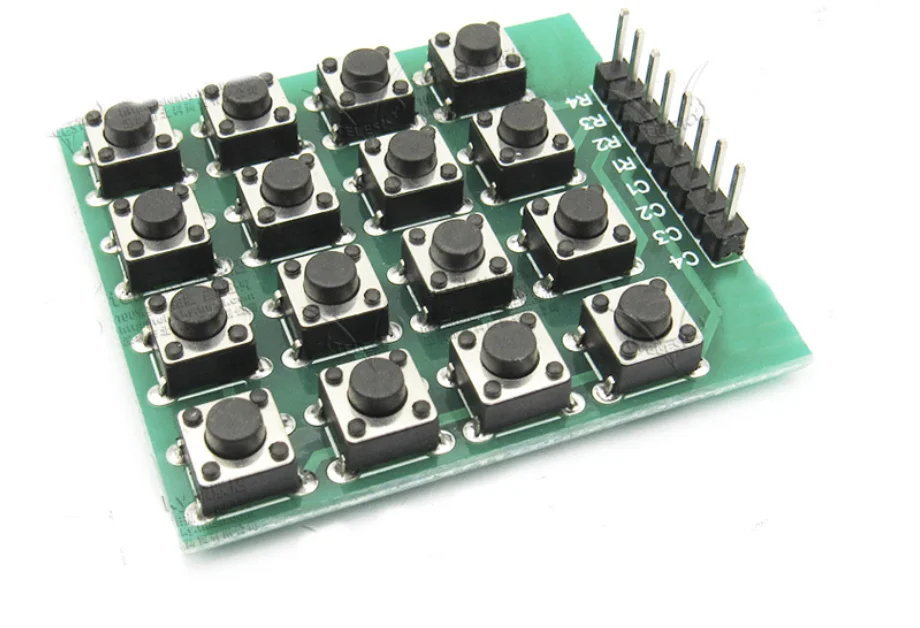 In line button 4X4 matrix keyboard 16 key MCU keyboard is not a ...