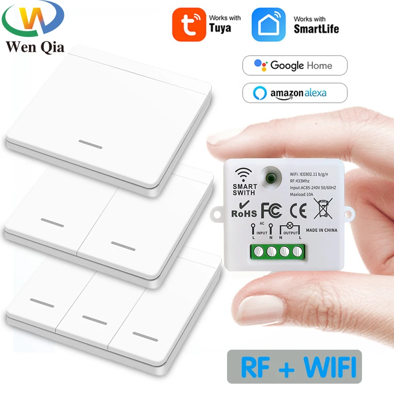 Tuya Rf 433mhz Smart Wifi Switch Module | Tuya Rf Wifi Mini Smart ...