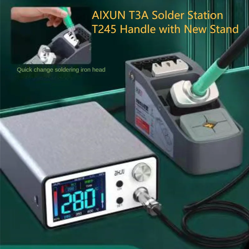 AIXUN T3A T245 936 Solder Iron Pen Holder for Intelligent Soldering Station T245 Handle ...