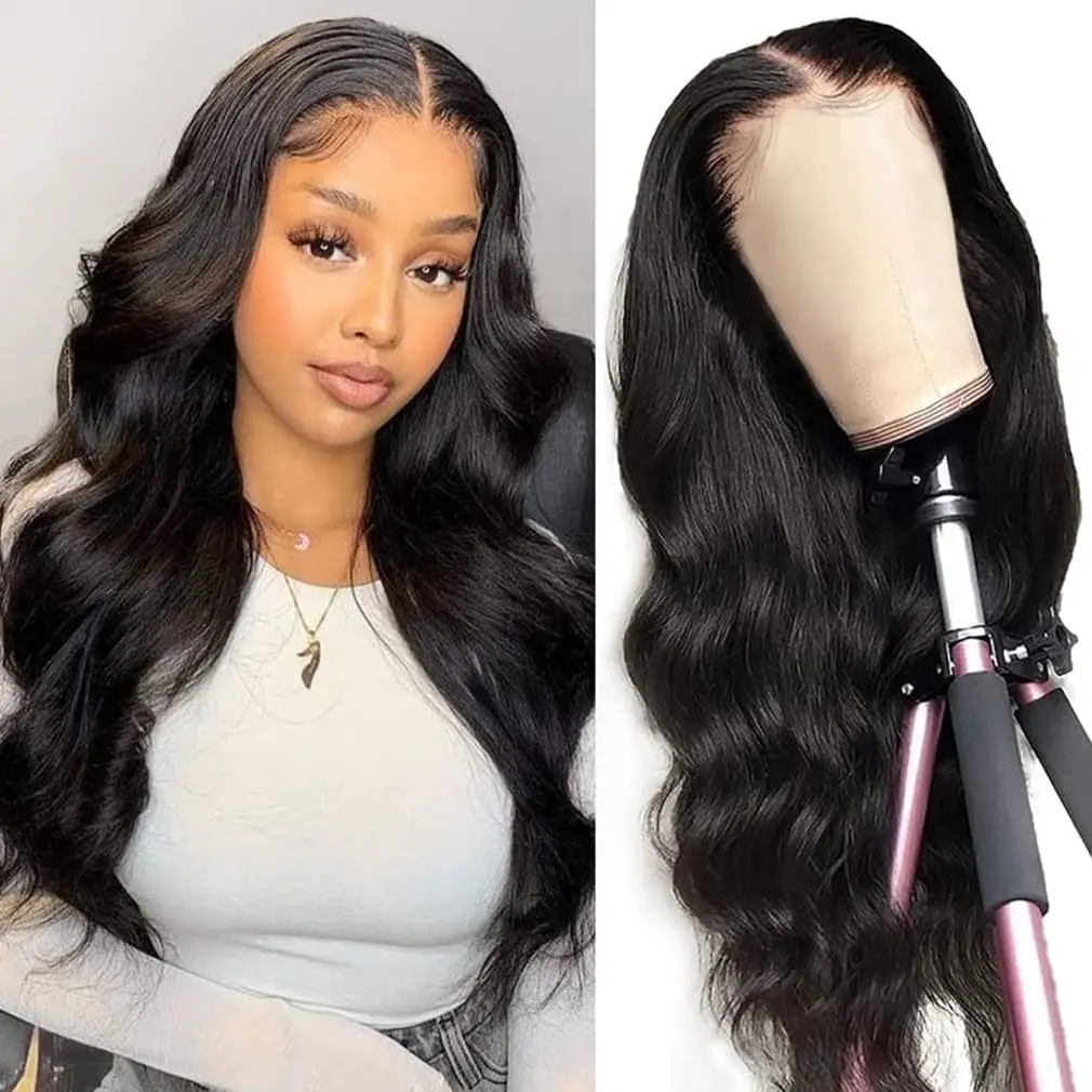 13x4 Hd Lace Front Human Hair Wigs Body Wave Wigs Brazilian Remy Lace