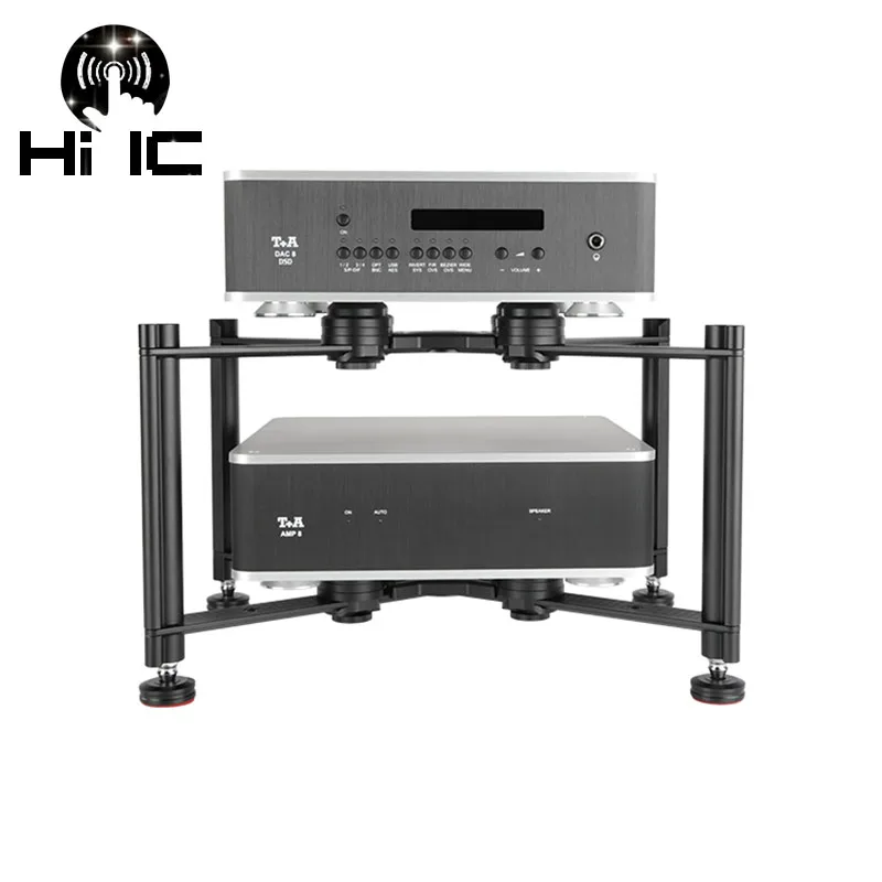HIFI Audio Amplifier Cabinet Amp Decoder Frame Rack Equipment Shock ...