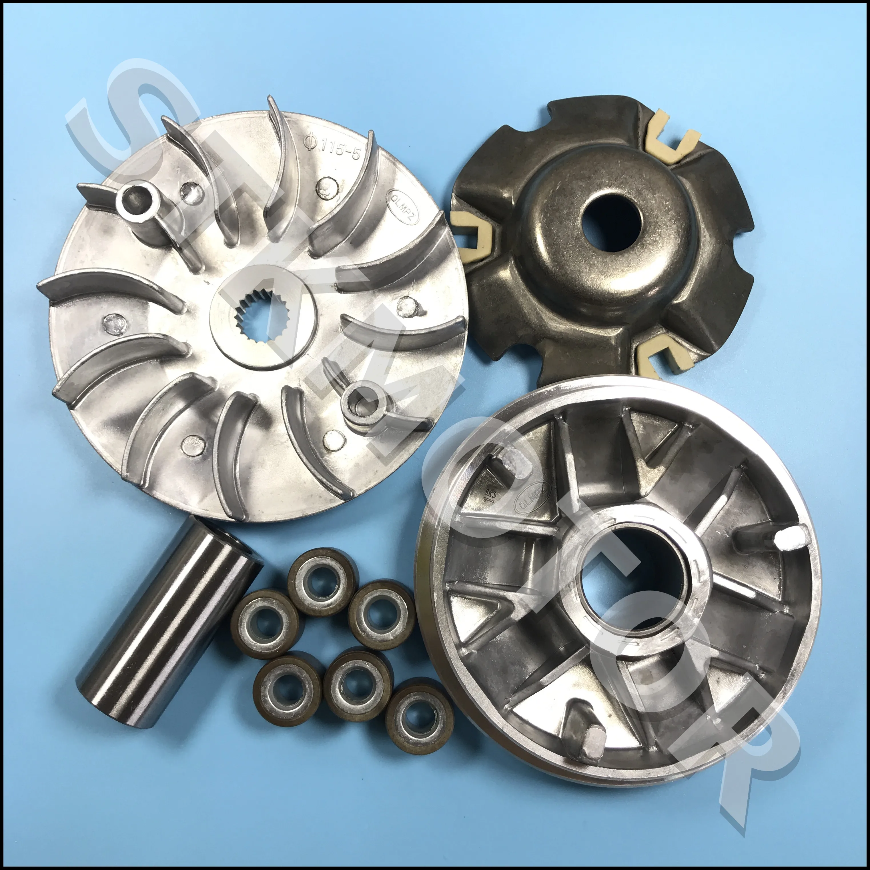 Hammerhead 150cc Go Kart Buggy Drive Clutch Variator With Rollers Assy ...