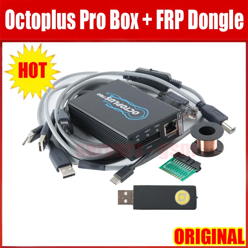 Octoplus Pro Box Original, juego de cables, adaptador, FRP Octoplus ...