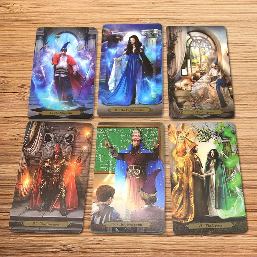 2020 78 PCS Tarot Card Games Full English Guidebook Magic Fate ...