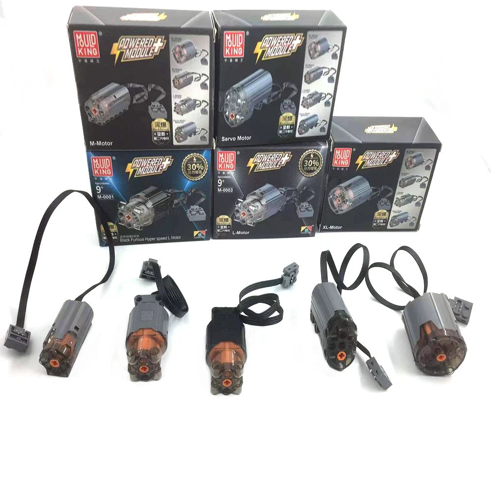 MOULD-KING-Car-MOC-Technical-Building-Block-Remote-Control-Train-Car ...