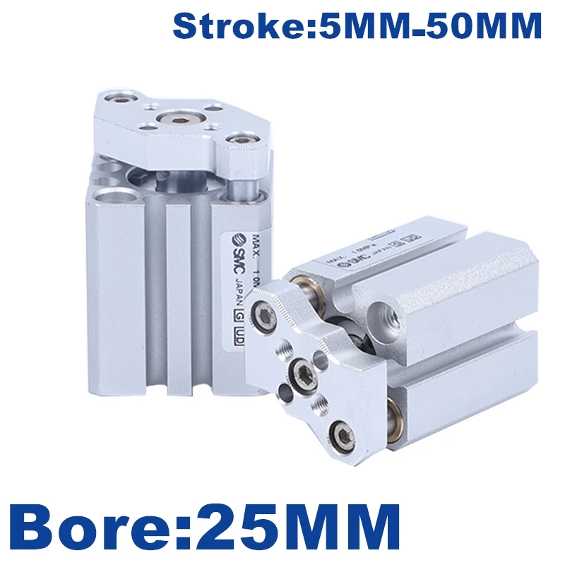 CQM-CQMB25-CDQMB25-Compact-Cylinder-Guide-Rod-CQMB25-5-10-15-20-25-30 ...