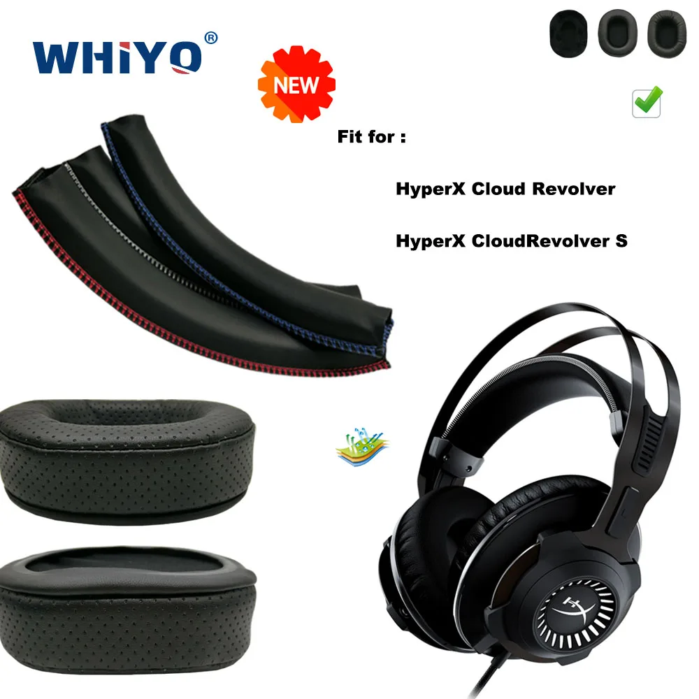 New-Upgrade-Replacement-Ear-Pads-for-HyperX-Cloud-Revolver-Revolver-S ...