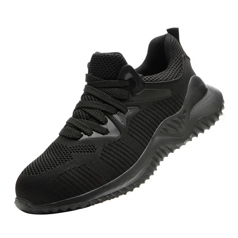 Новинка года; Рабочая страховая обувь для мужчин; сетчатая дышащая ...