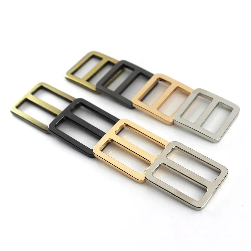 1x-Metal-Flat-Wire-Formed-Rectangle-Ring-Buckle-Loops-Webbing-Leather ...
